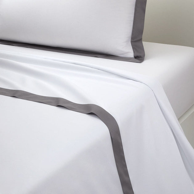 Linea Queen Flat Sheet – Bedside Manor